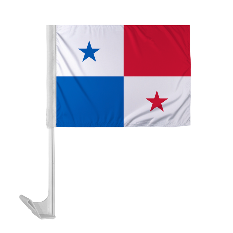 Promopatriot Panama Car National Flag 12x16 inch Economy Polyester ...