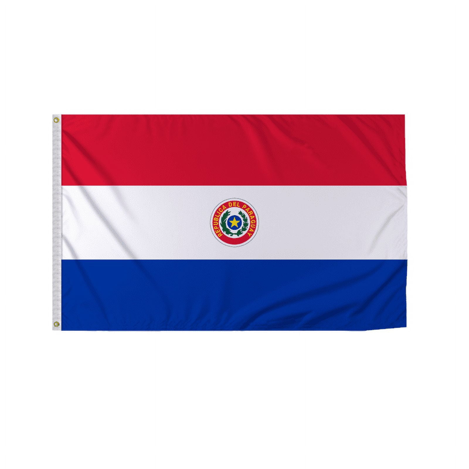 Promopatriot Paraguay Country Flag 5x8 Ft Outdoor Nylon Double Stitched ...