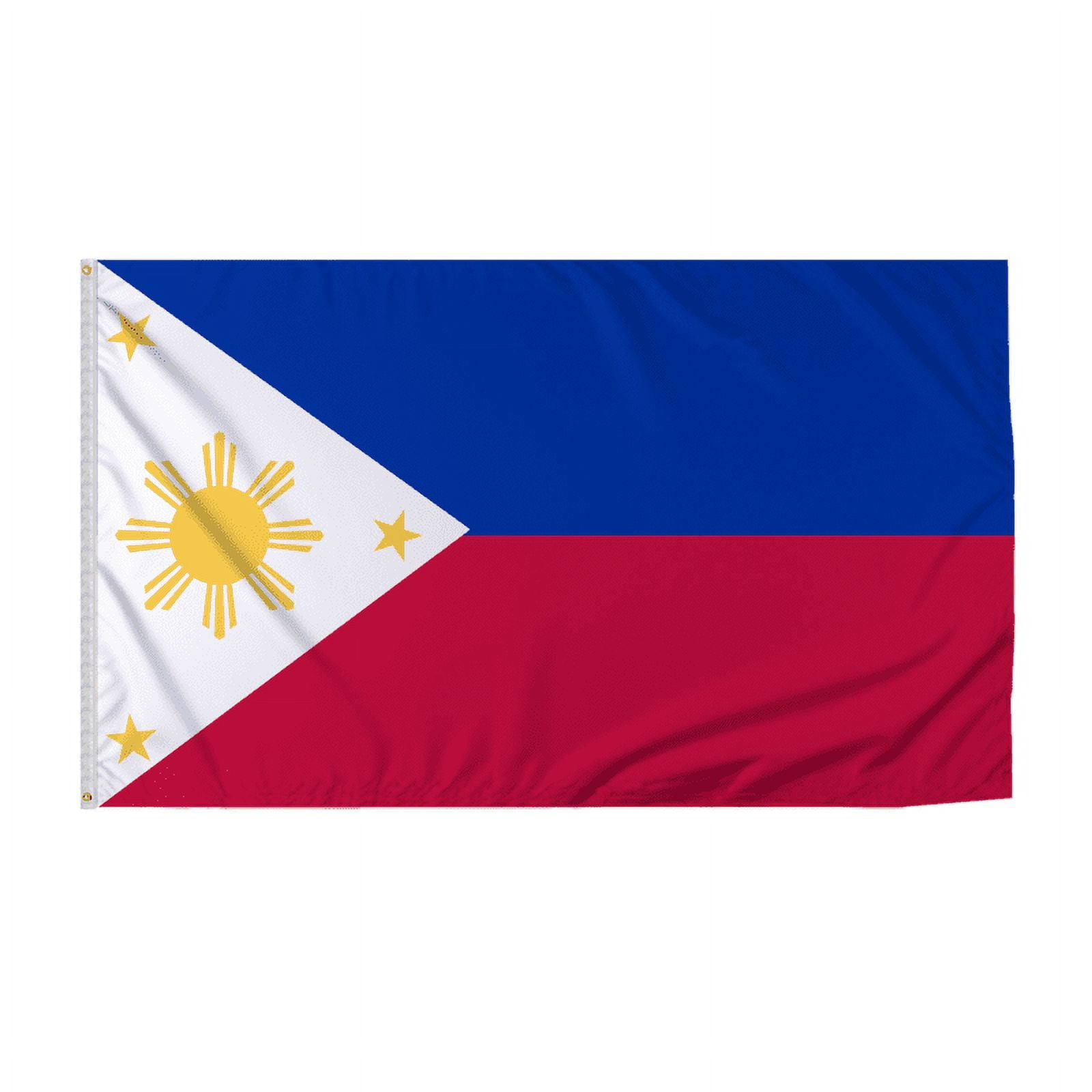 Promopatriot Philippines Country Flag 8x12 ft - 200D Nylon - Rope ...
