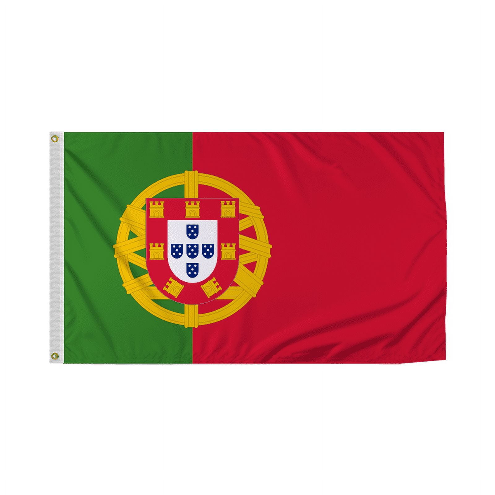 Promopatriot Portugal National Flag 3x5 ft Polyester Double Stitched ...