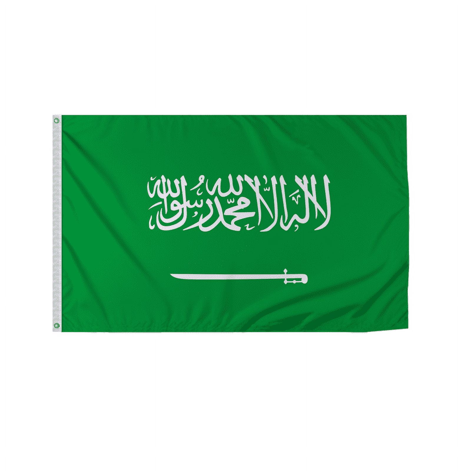 Promopatriot Saudi Arabia Country Flag 5x8 Ft Outdoor Nylon Double ...