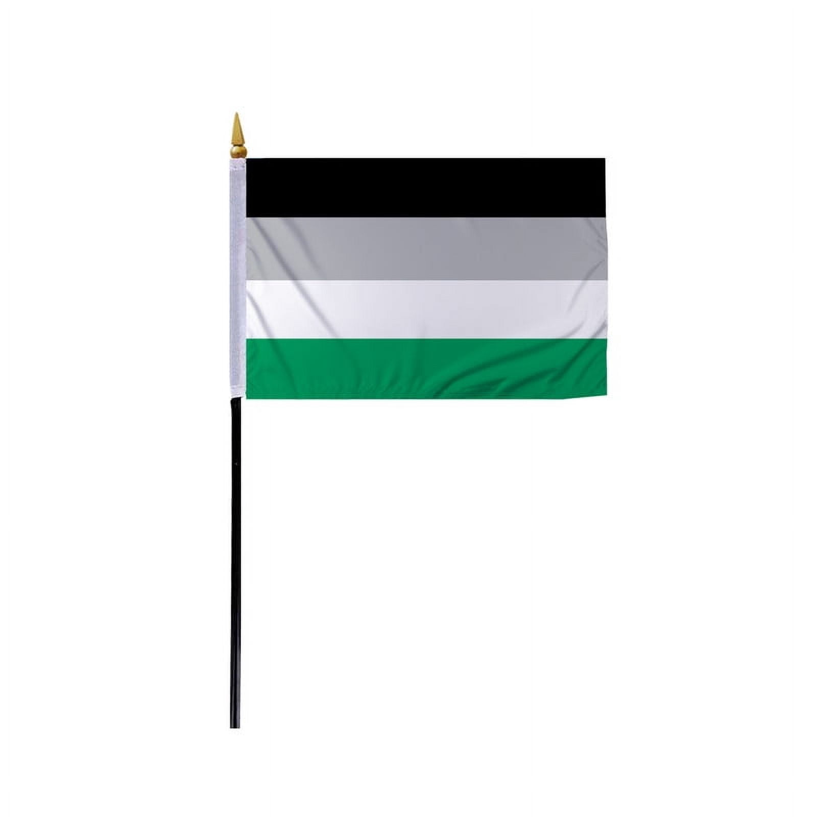 Promopatriot Small Androphilia Pride Flag 4x6 inch Stick Flag Sewn ...