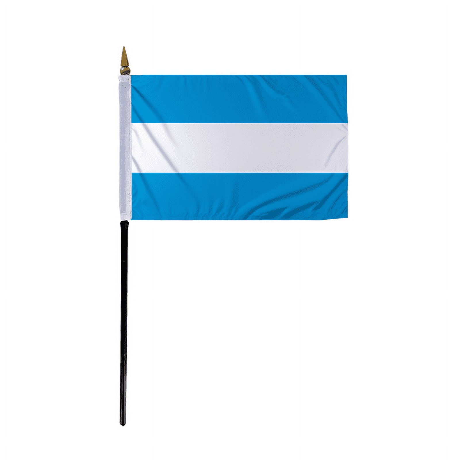 Promopatriot Small Argentina Country Stick Flag 4x6 inch 11" Plastic ...