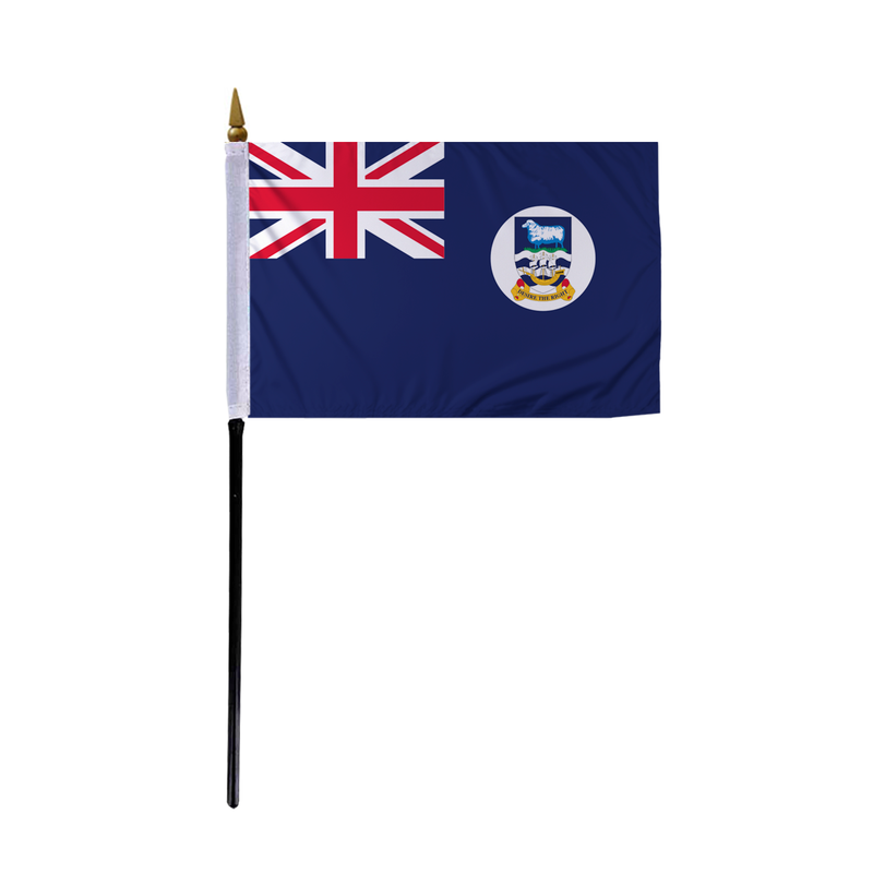 Promopatriot Small Falkland Islands Country Stick Flag 4x6 inch 11 ...