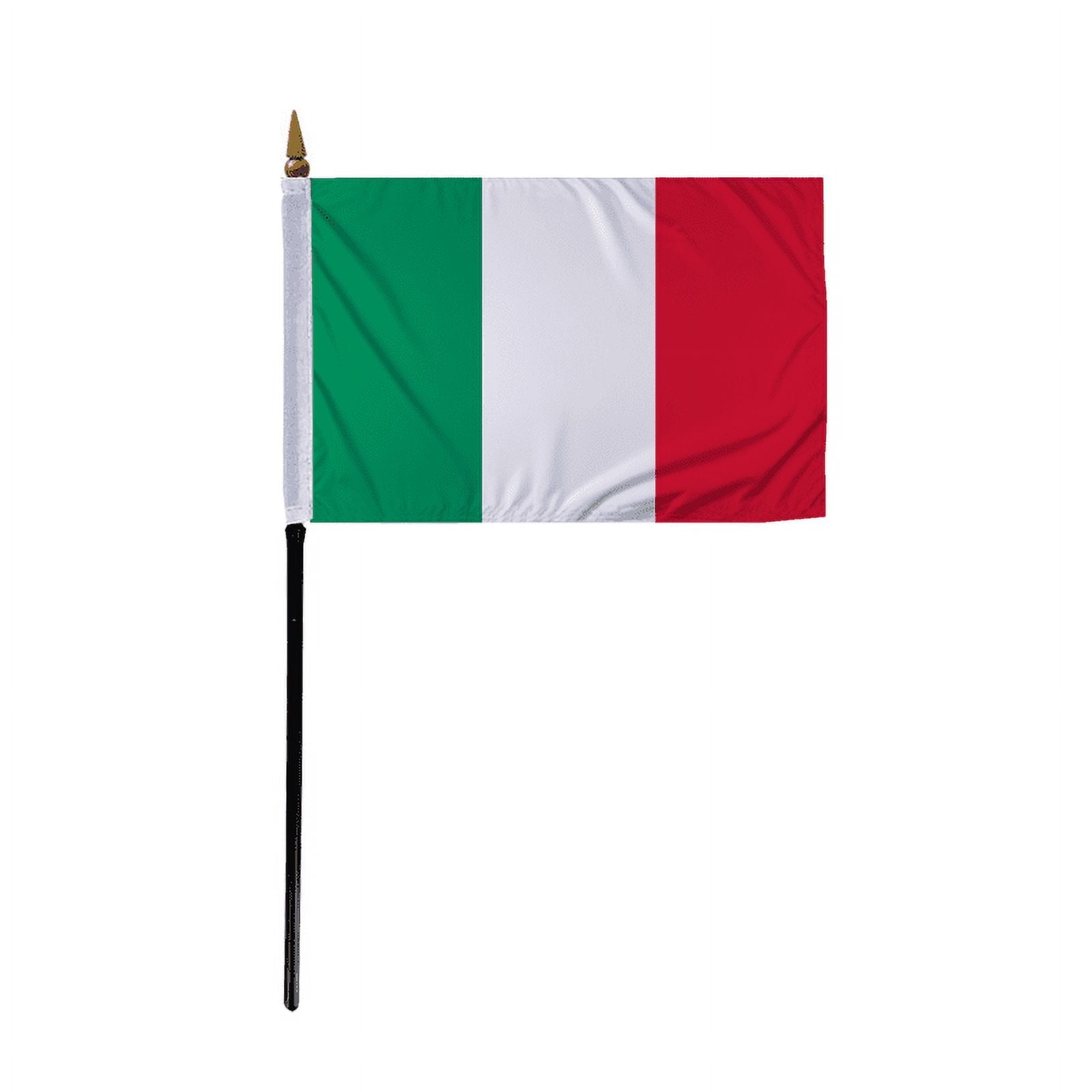 Promopatriot Small Italy Country Stick Flag 4x6 inch 11" Plastic Stick ...