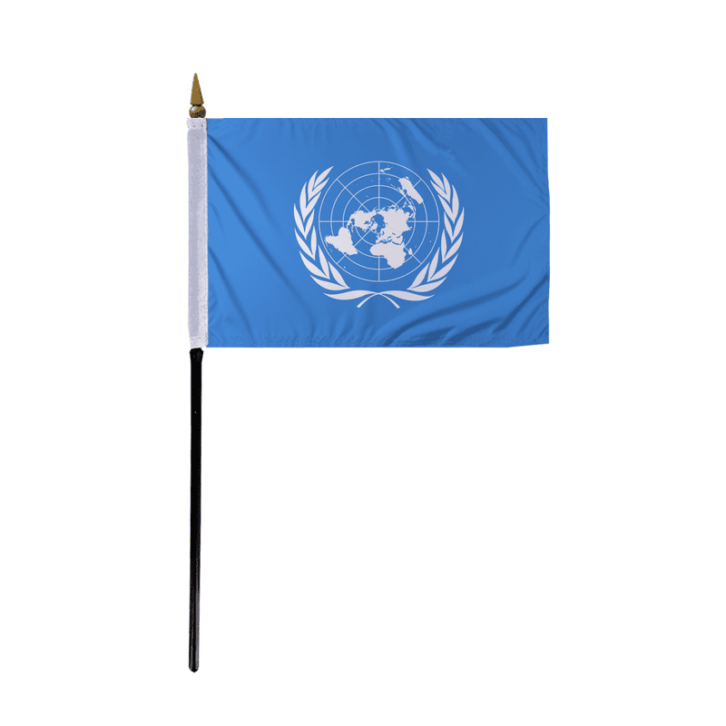 Promopatriot Small United Nations Country Stick Flag 4x6 inch 11 ...