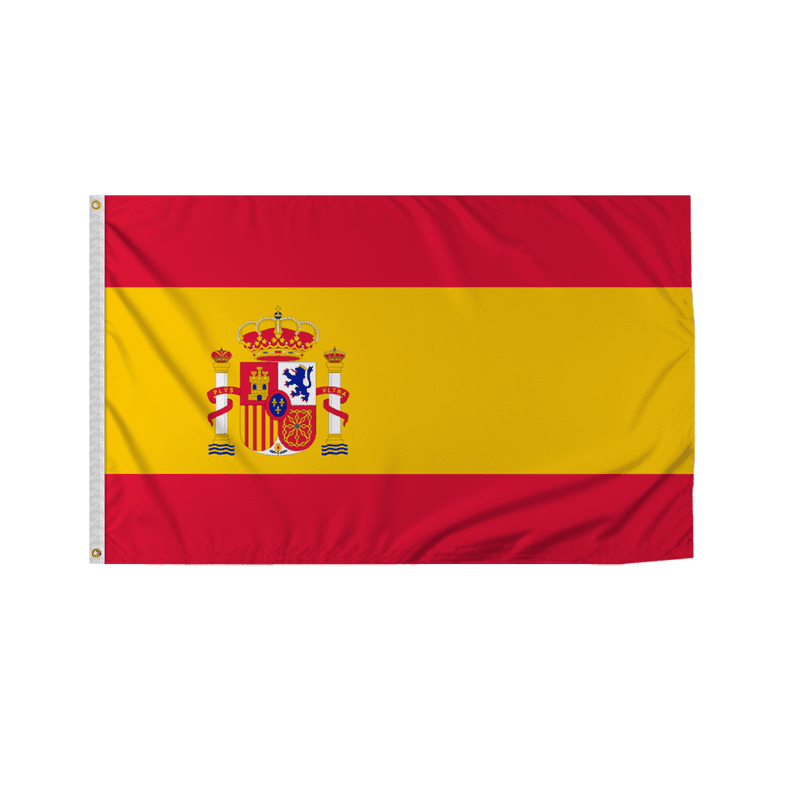 Promopatriot Spain with Seal Country Flag 5x8 Ft Outdoor Nylon Double ...