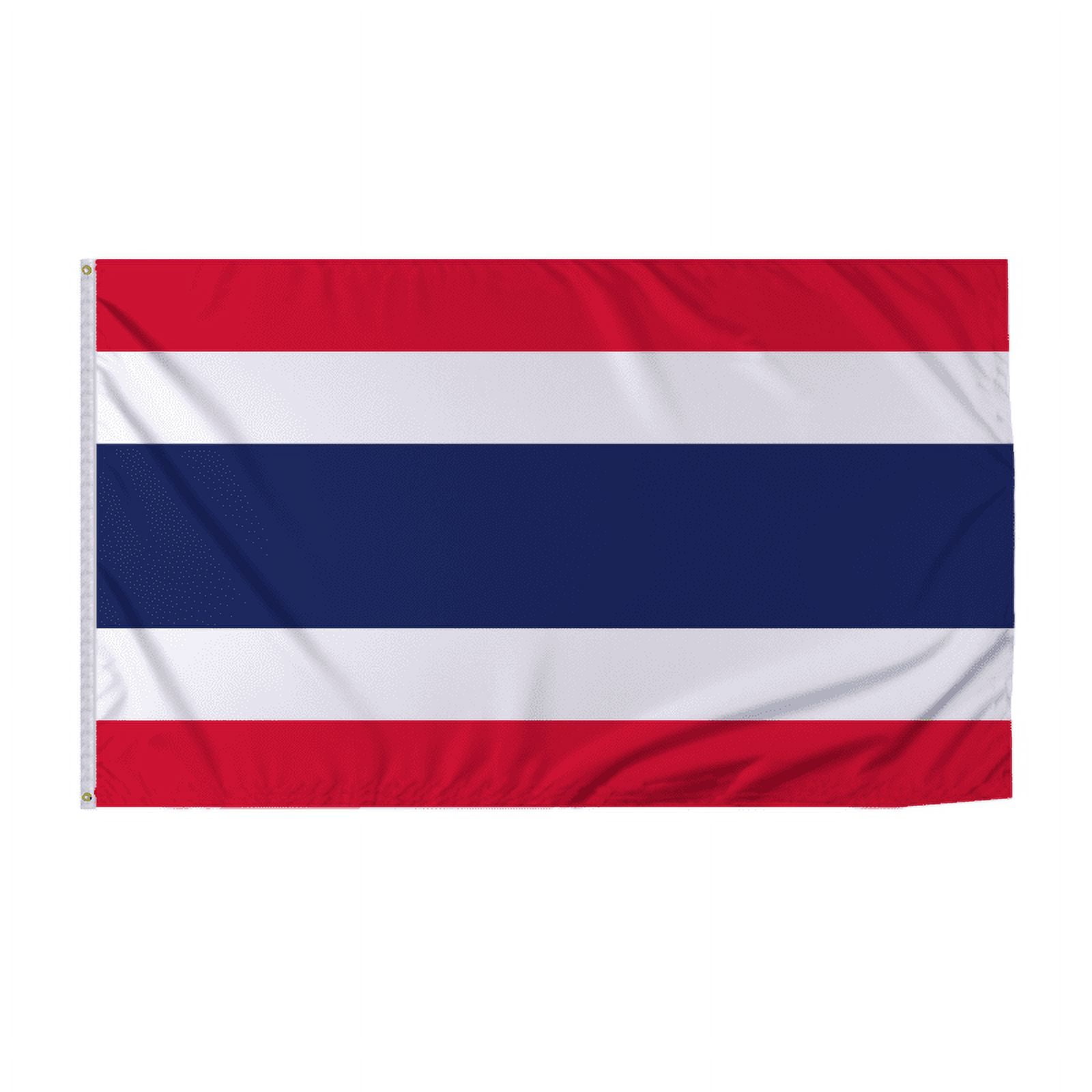Promopatriot Thailand Country Flag 8x12 ft - 200D Nylon - Rope Thimble ...