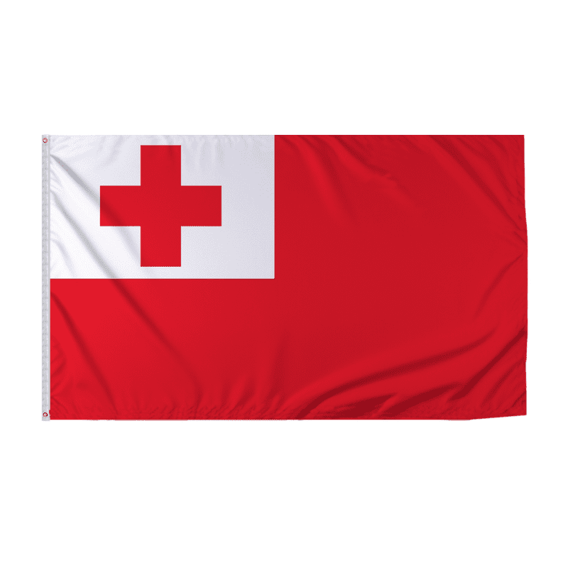 Promopatriot Tonga Country Flag 8x12 ft - 200D Nylon - Rope Thimble & 1 ...