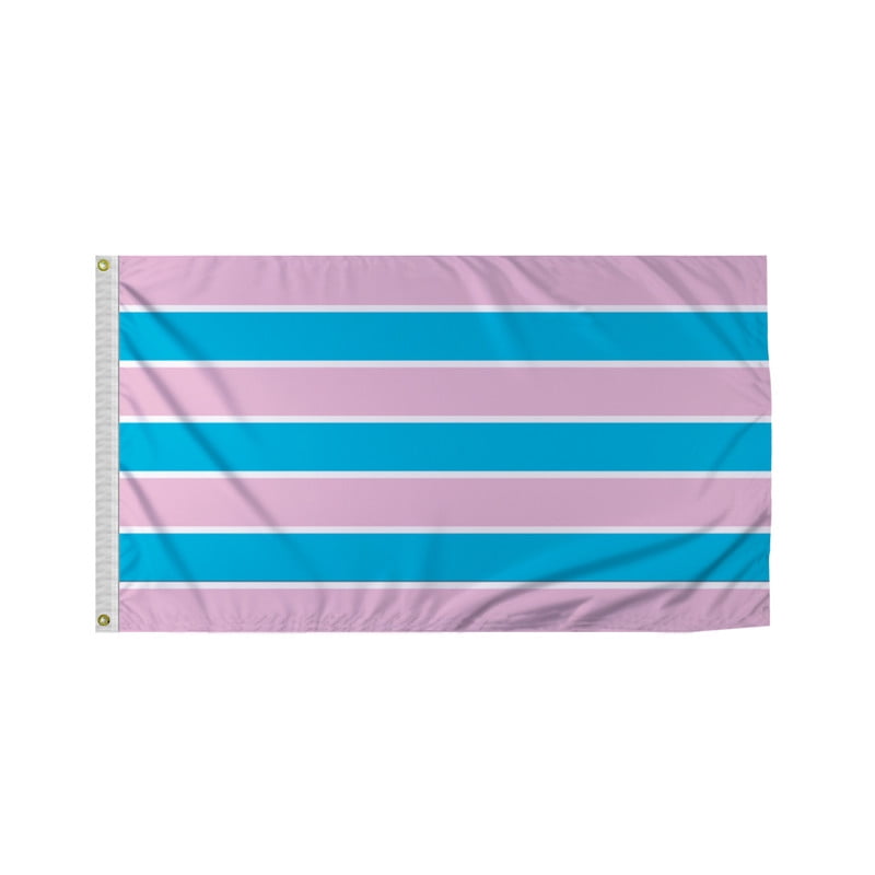 Promopatriot Transexual Pride Boat Nautical Flag 12x18 Inch Printed ...