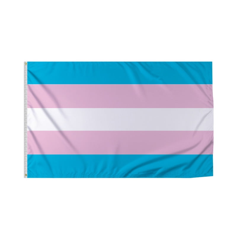 Promopatriot Transgender Pride Flag 2x3 Ft Printed 200D Nylon Brass ...