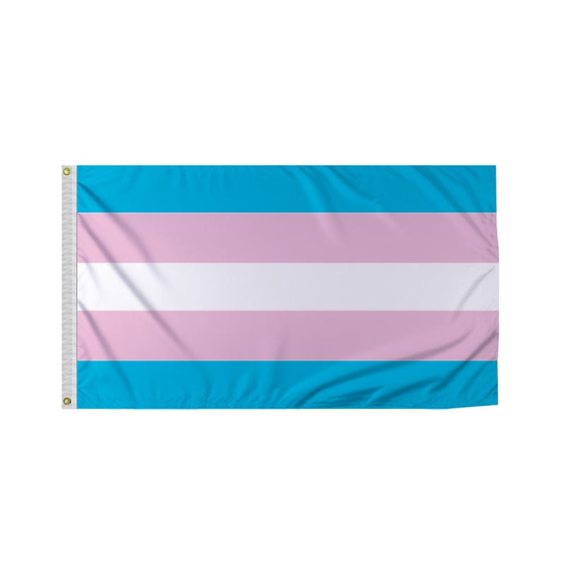 Promopatriot Transgender Pride Flag 5x8 Ft Printed 200D Nylon Brass ...