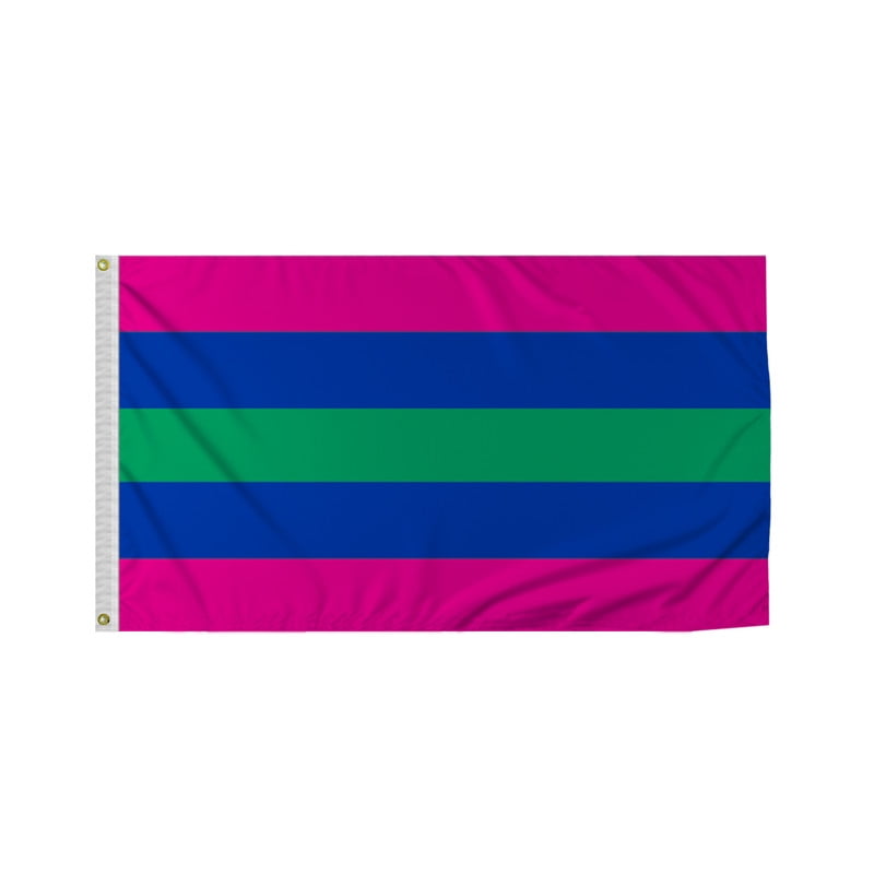 Promopatriot Trigender Pride Flag 2x3 Ft Printed 200D Nylon Brass ...