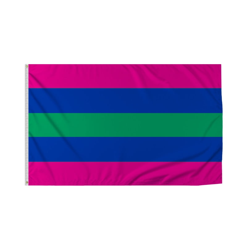 Promopatriot Trigender Pride Flag 3x5 Ft Printed 200D Nylon Brass ...