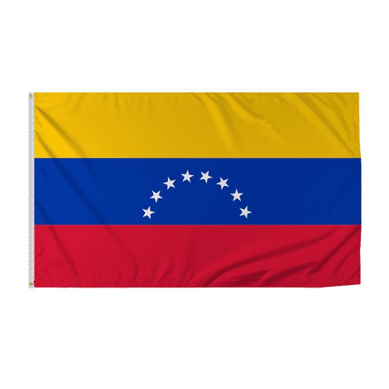 Promopatriot Venezuela Country Flag 8x12 ft - 200D Nylon - Rope Thimble ...