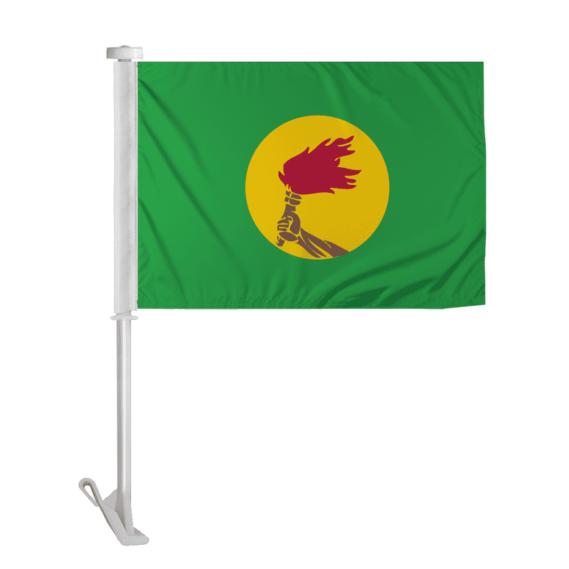 Promopatriot Zaire Car Flag 10.5x15 inch Premium Super Knit Polyester ...