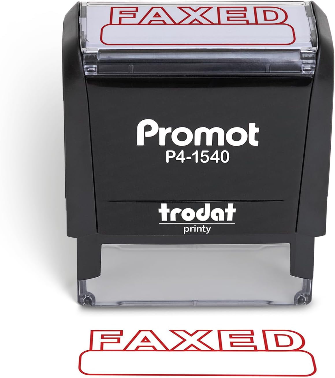 Promot Faxed Stamp - Self Inking Rubber Stamp - Walmart.com