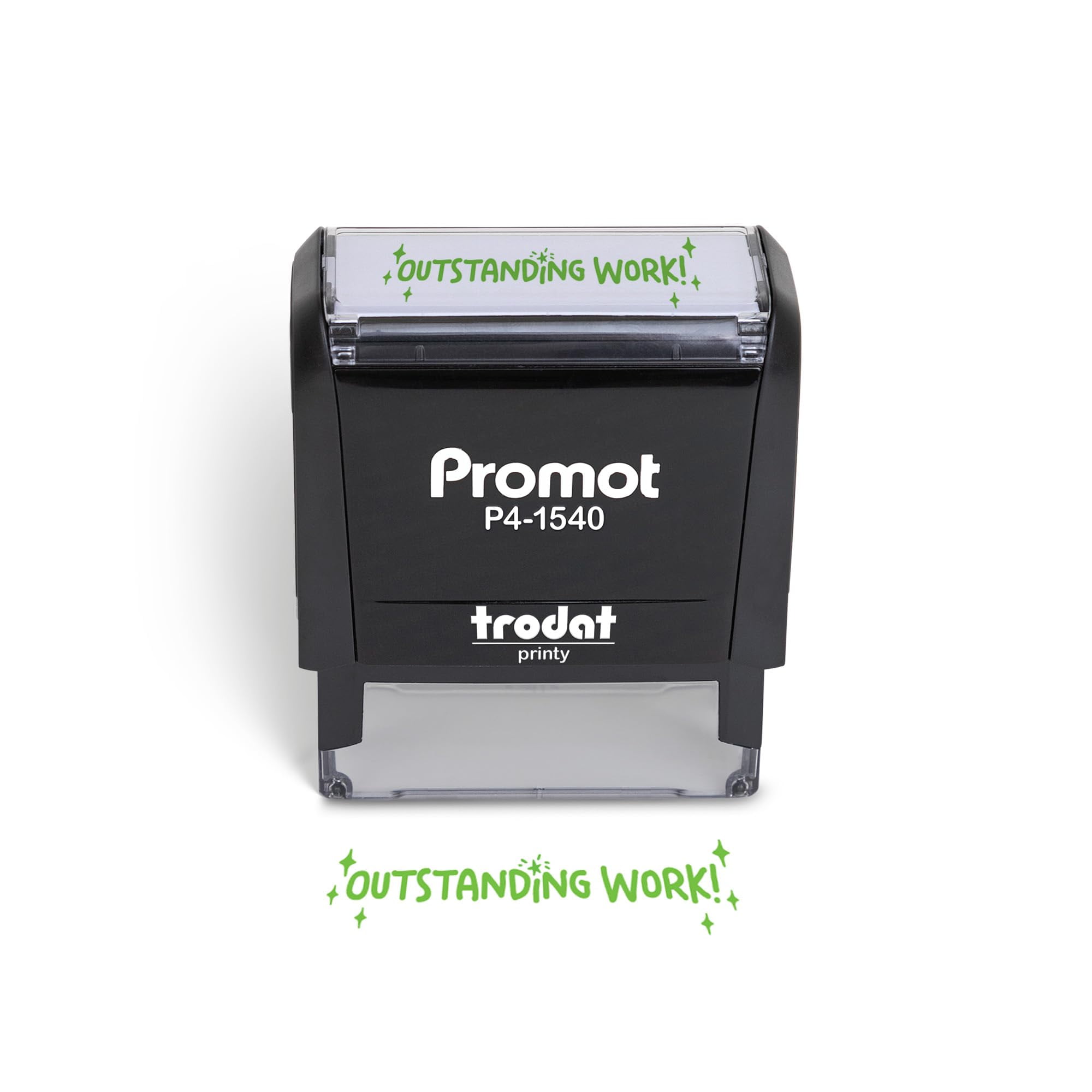 Promot Outstanding Work Self Inking Stampers for Kids - Teacher Stamps ...