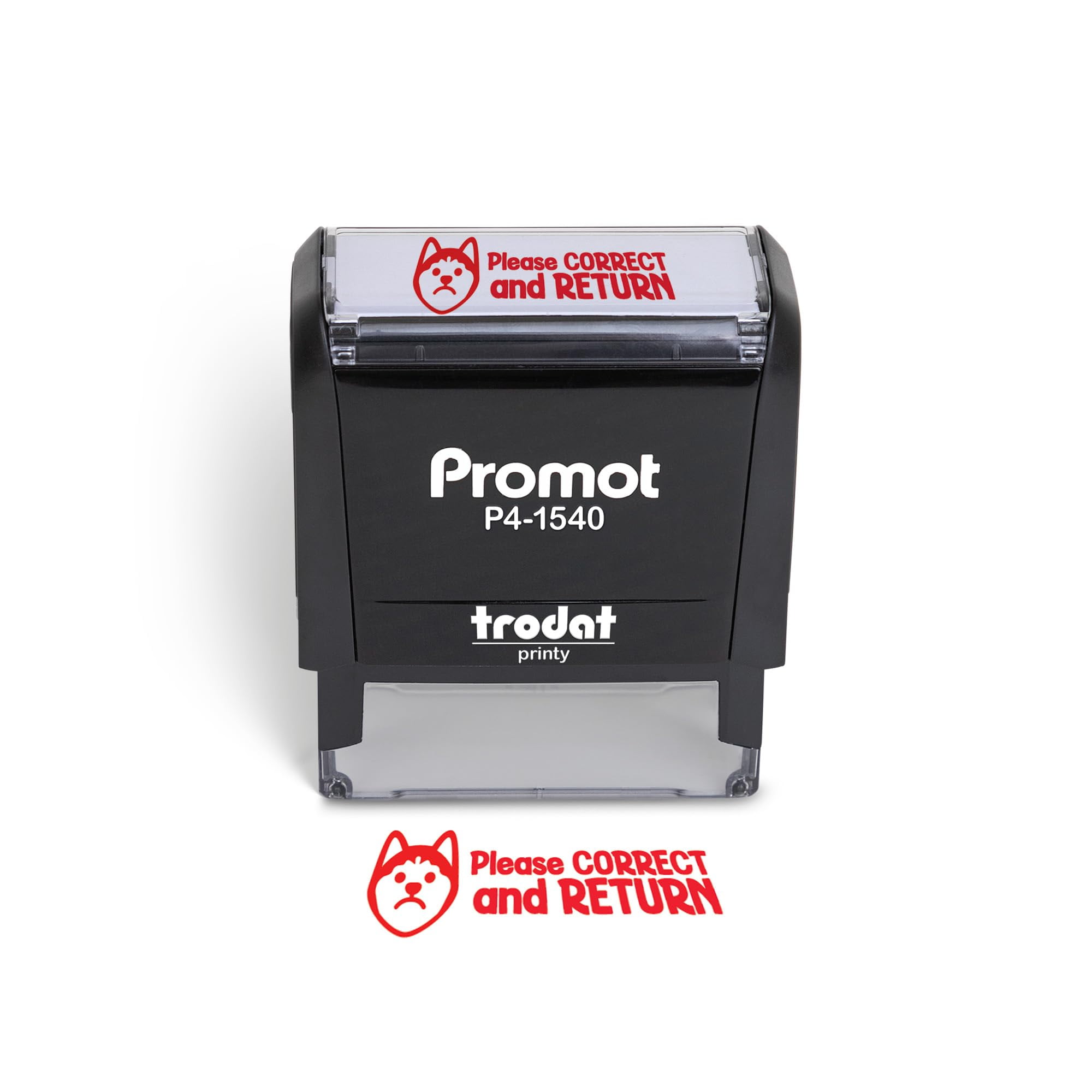 Promot Please Correct And Return Self Inking Stampers for Kids ...