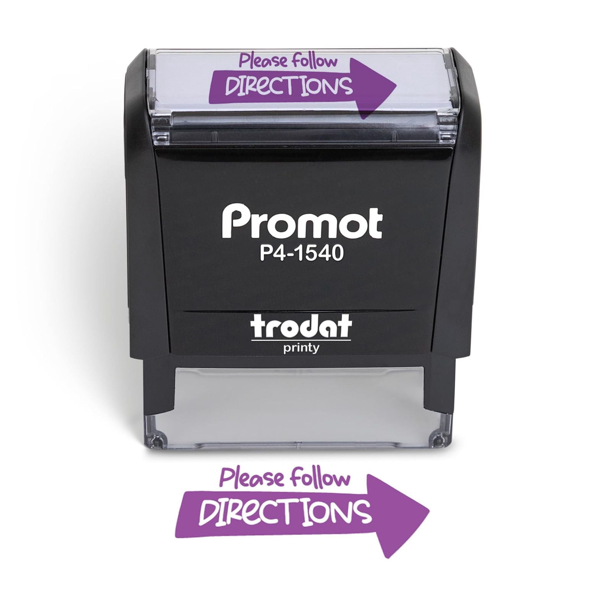 Promot Please Follow Directions Self Inking Stampers for Kids - Teacher ...