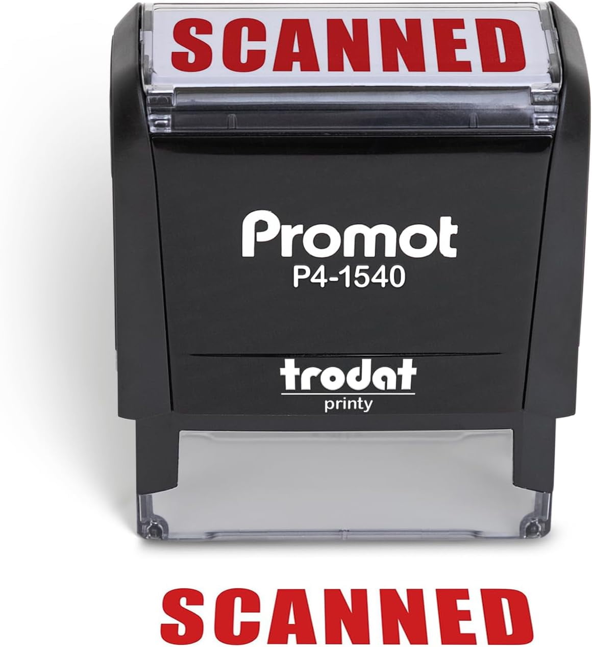 Promot Scanned Stamp - Self Inking Rubber Stamp - Walmart.com