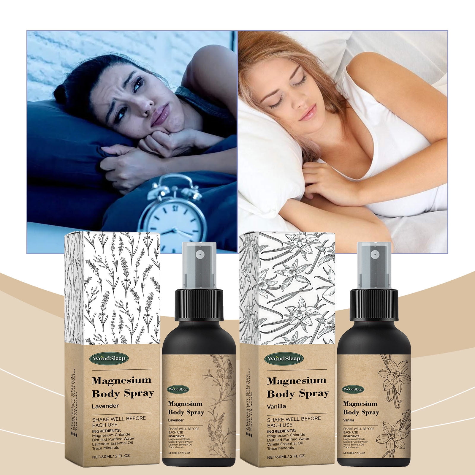 Promote Sleep Relieves Tension Spray Promotes Sleep 60ml,Vsgery,Plastic ...