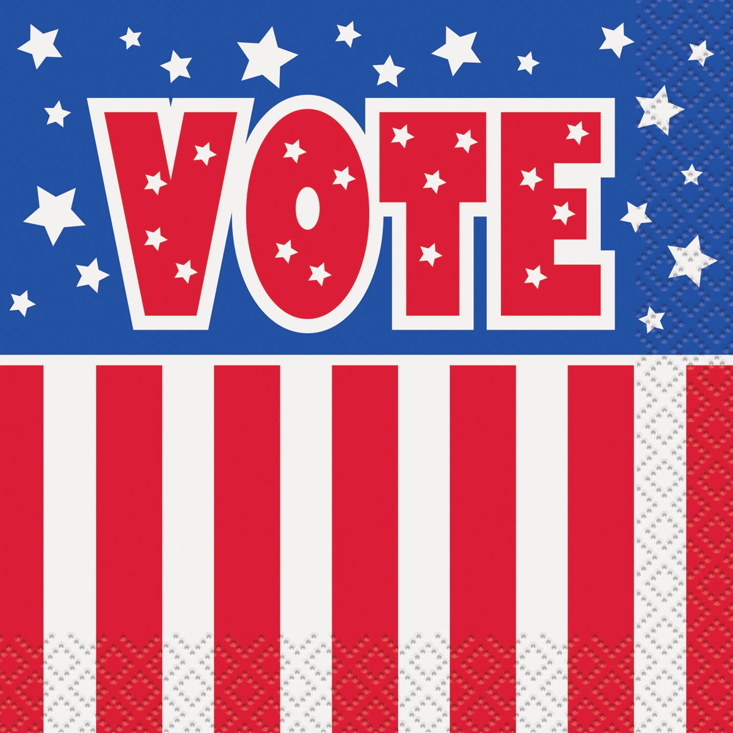 Promote the Vote Election Party Cocktail Napkins, 16ct - Walmart.com