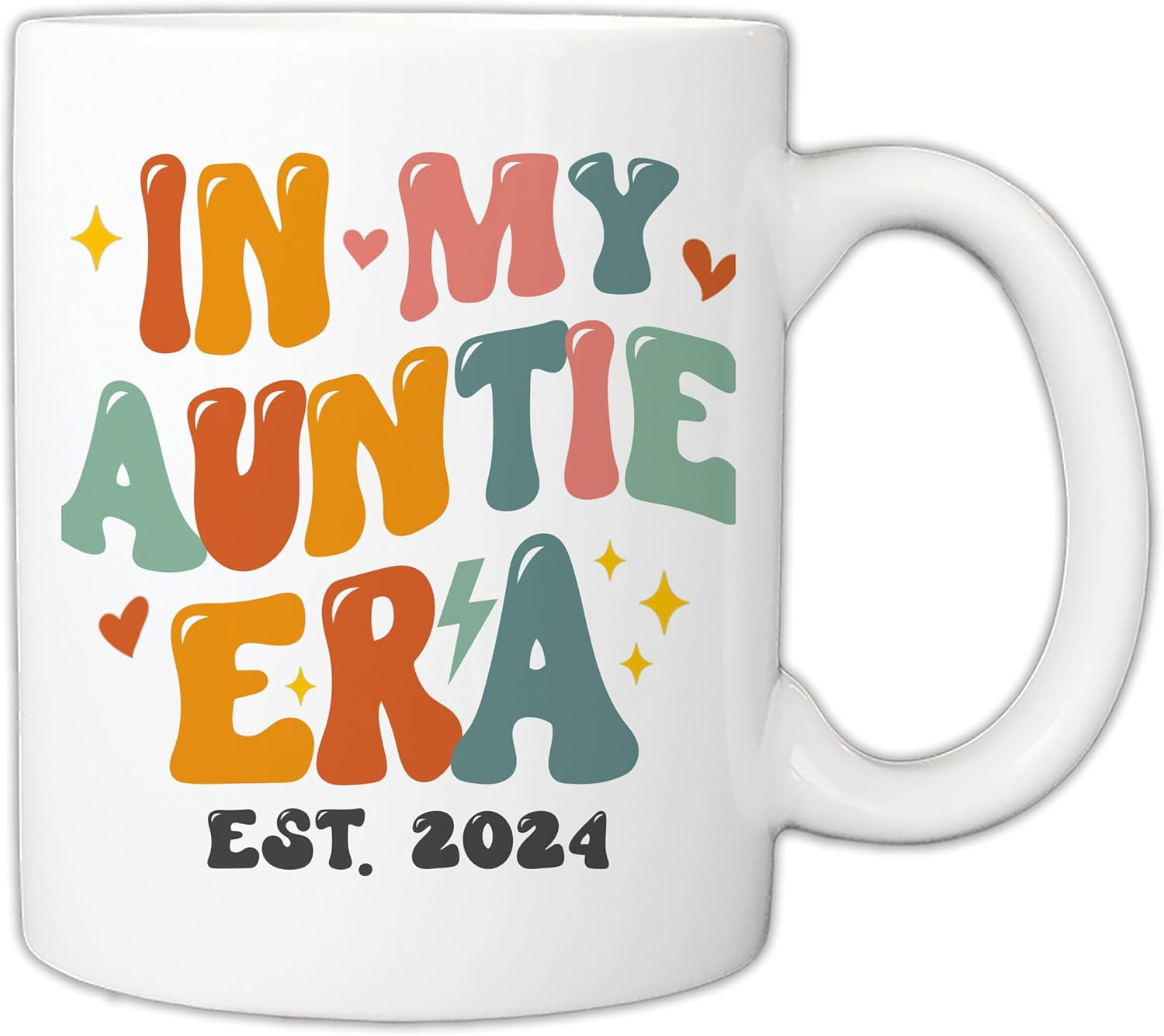 Promoted to Auntie est 2024 - Personalized In My Auntie Era Baby ...