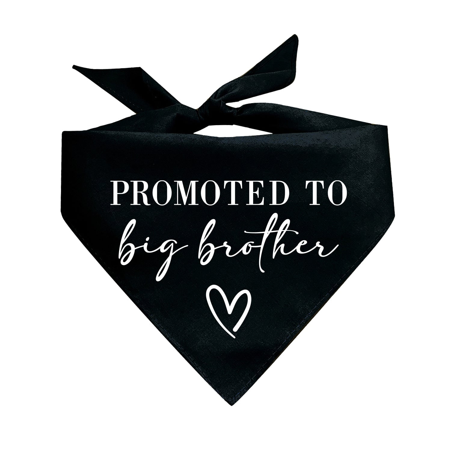 Promoted To Big Brother Triangle Dog Bandana - Walmart.com