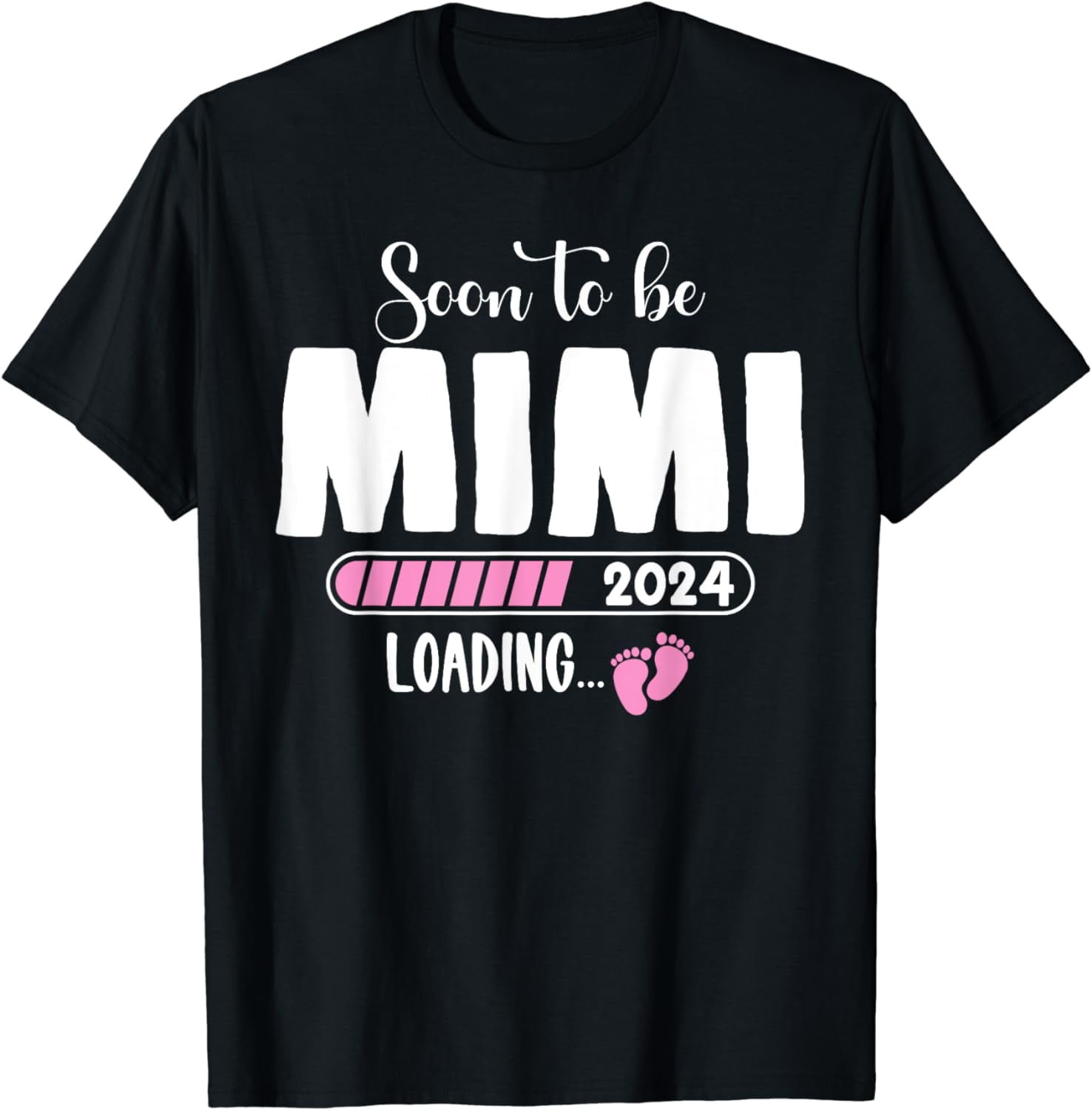 Promoted To Mimi 2024 Soon To Be Mmi Cute Baby Announcement T-Shirt - Walmart.com