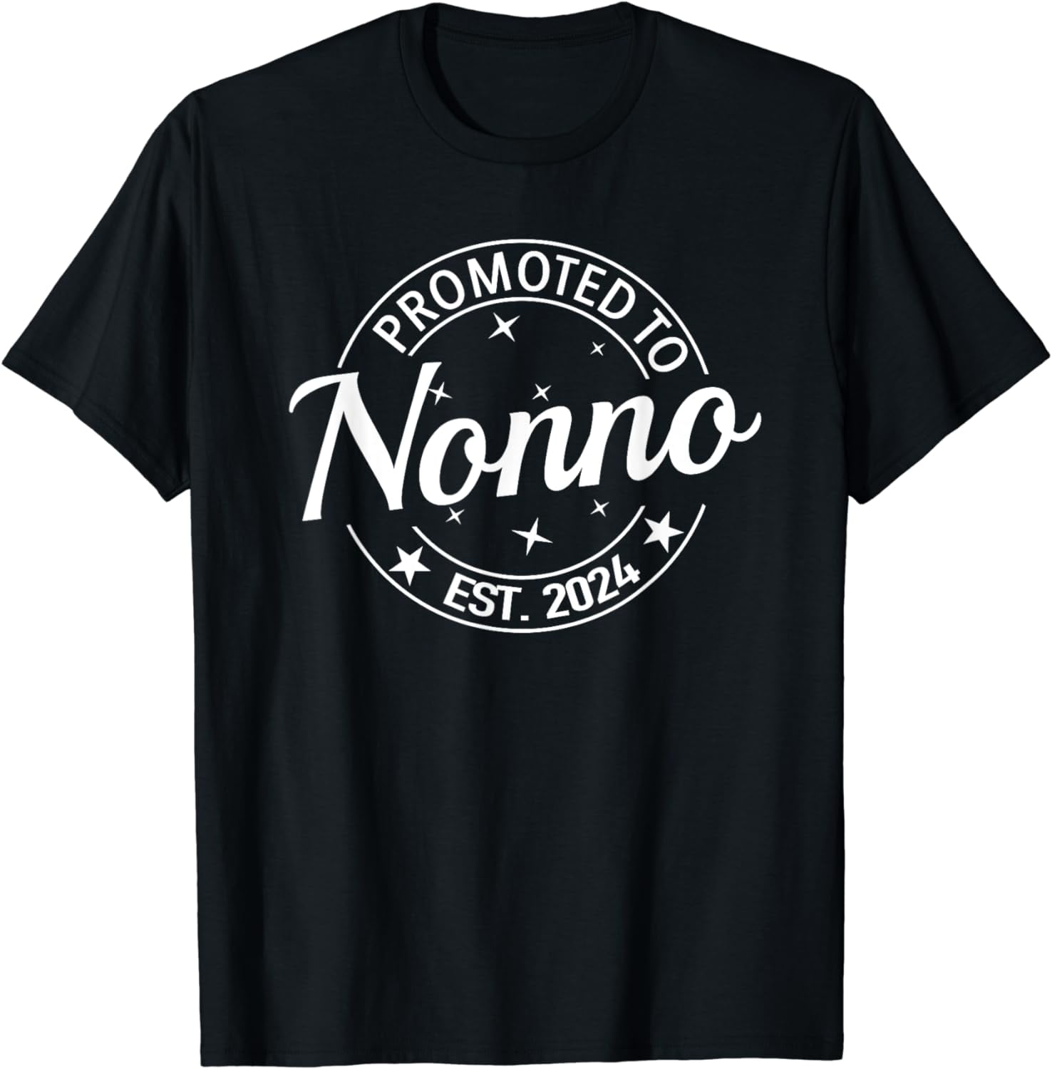 Promoted To Nonno 2024 Soon To Be Pregnancy Baby Reveal T-Shirt - Walmart.com