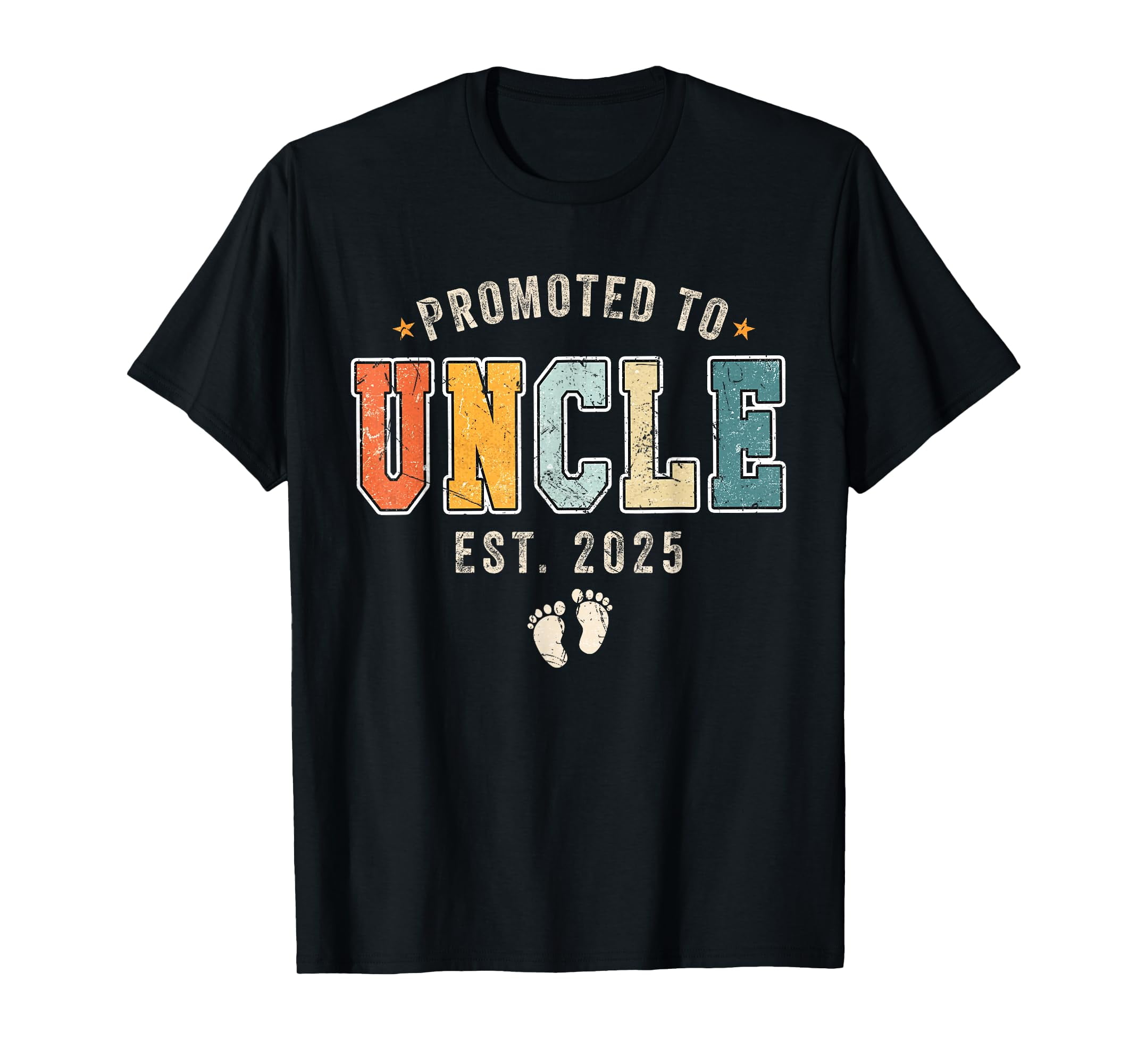 Promoted To Uncle 2025 Soon To Be Uncle 2025 Uncle est 2025 T-Shirt ...