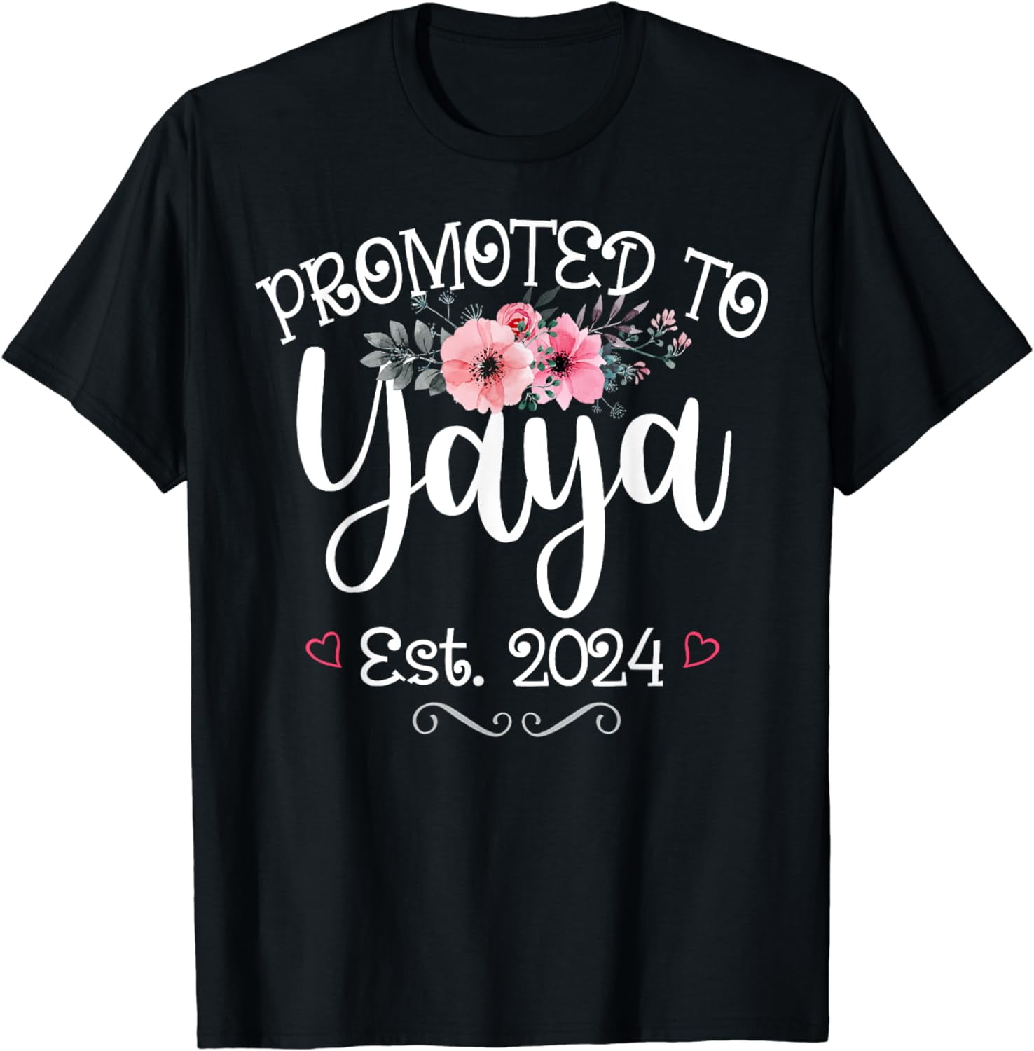 Promoted To Yaya 2024 Mother's Day Soon To Be Mom Pregnancy T-Shirt - Walmart.com