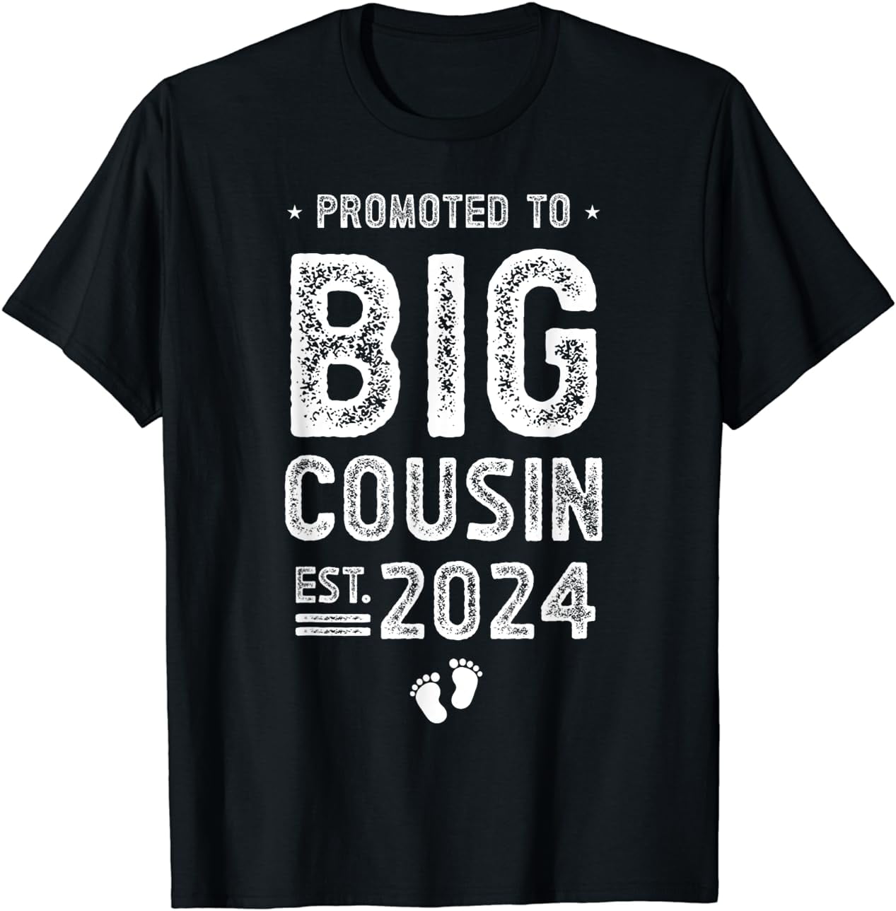 Promoted to Big Cousin 2024 Soon To Be Cousins T-Shirt - Walmart.com