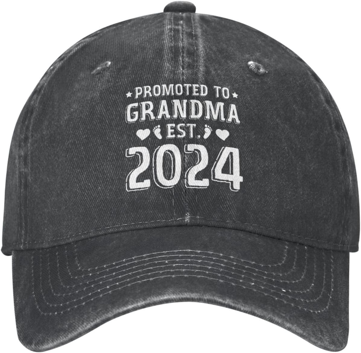 Promoted to Grandma 2024 Hat First Time Grandma Cap New Grandma Gift ...