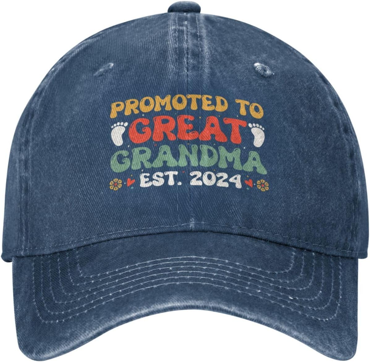Promoted to Grandma 2024 Hat First Time Grandma Cap New Grandma Gift ...