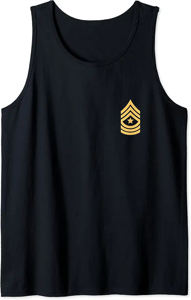 Promotion Army Sgt, Sergeant Major E 9 Rank Insignia. NCOs Tank Top ...