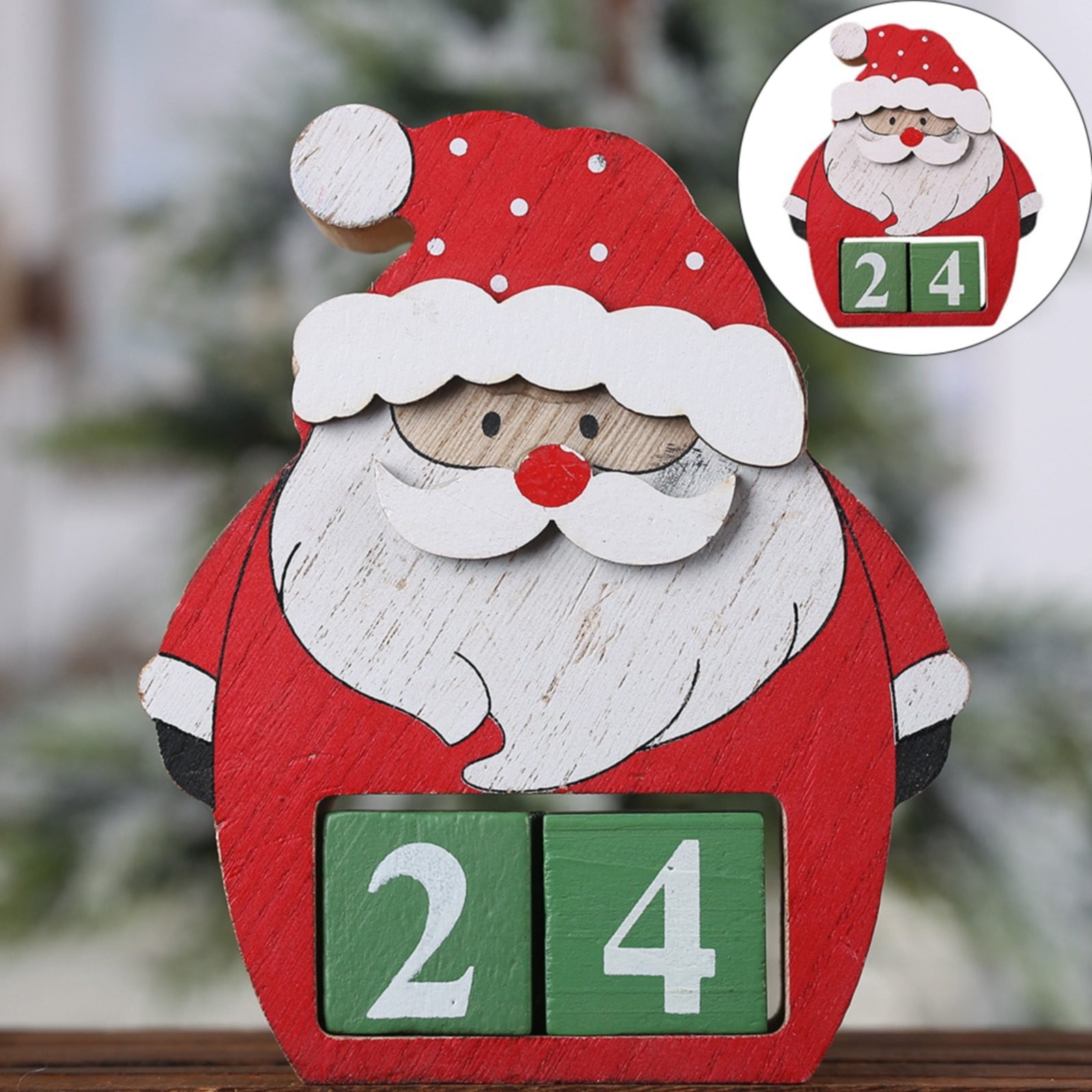 Promotion Christmas Calendar Fabric Advent Countdown Santa Calendar ...