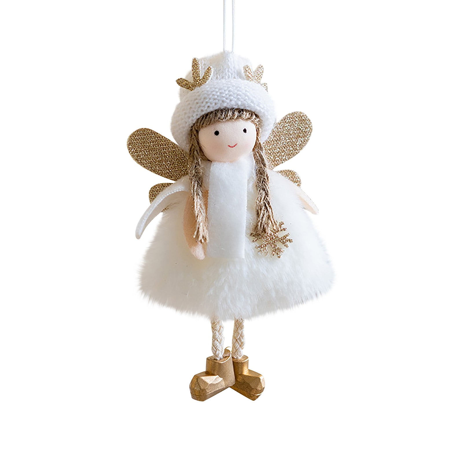 Promotion! Christmas Tree Decorations Angel Doll - Cute Fabric Girl ...