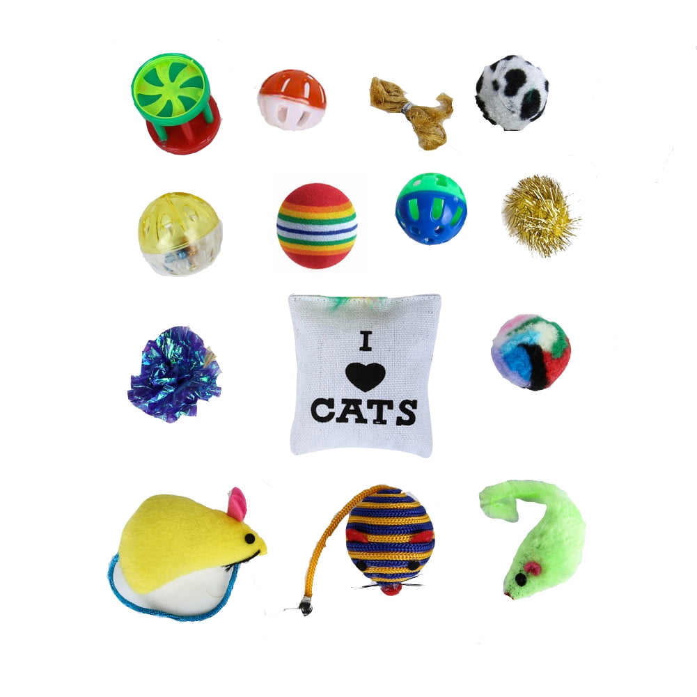 Promotion Clearance!10 Sets Pet Cat Dog Toys Random AB Style Can Be ...