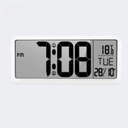 Low Vision Analog-LCD Wall Clock-Calendar-Thermometer - Walmart.com