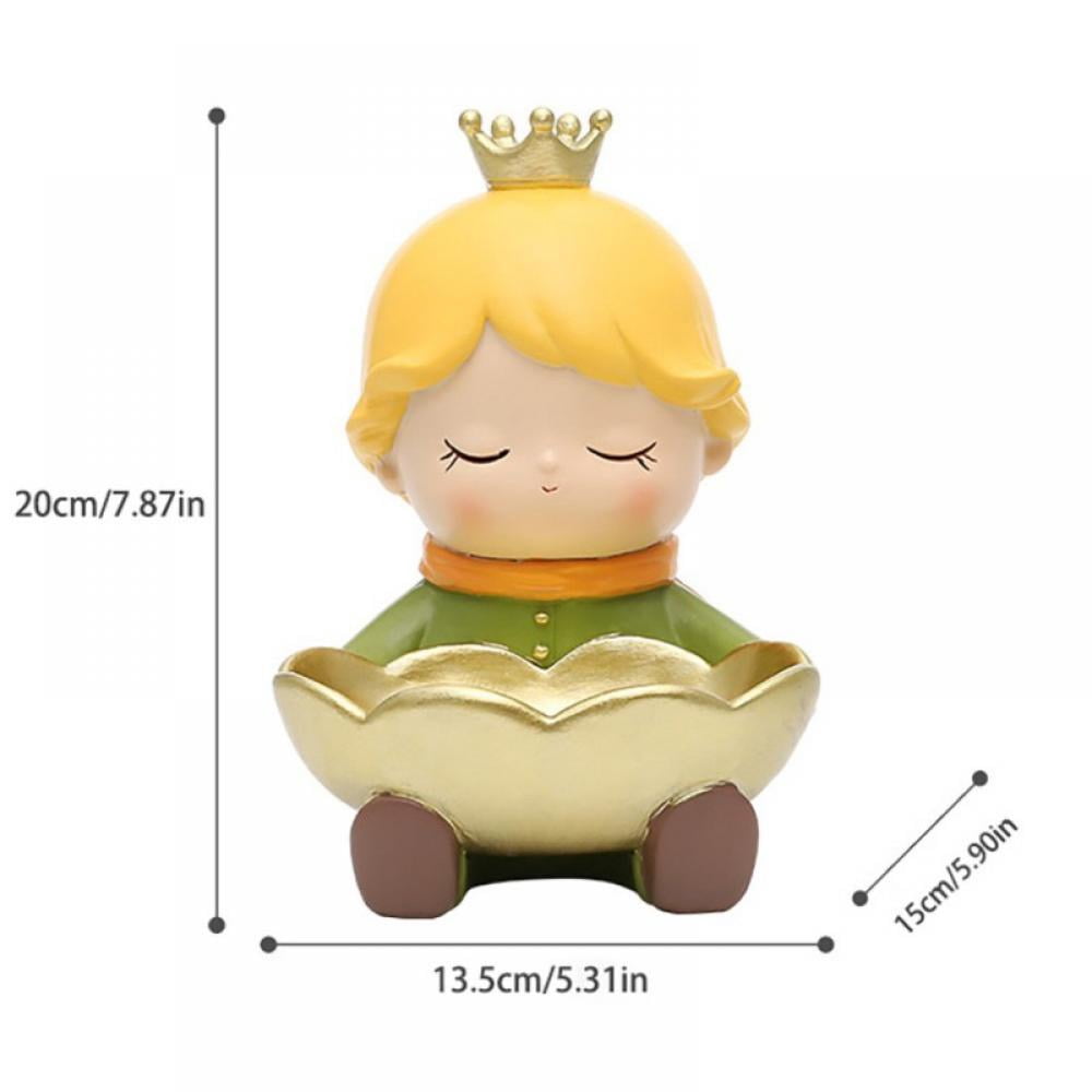 Popvcly Mini Resin Prince And Princess Hall - Little Princess Home ...