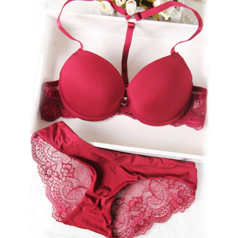 Promotion Clearance Womens Front Closure Lace Racer Back Racerback