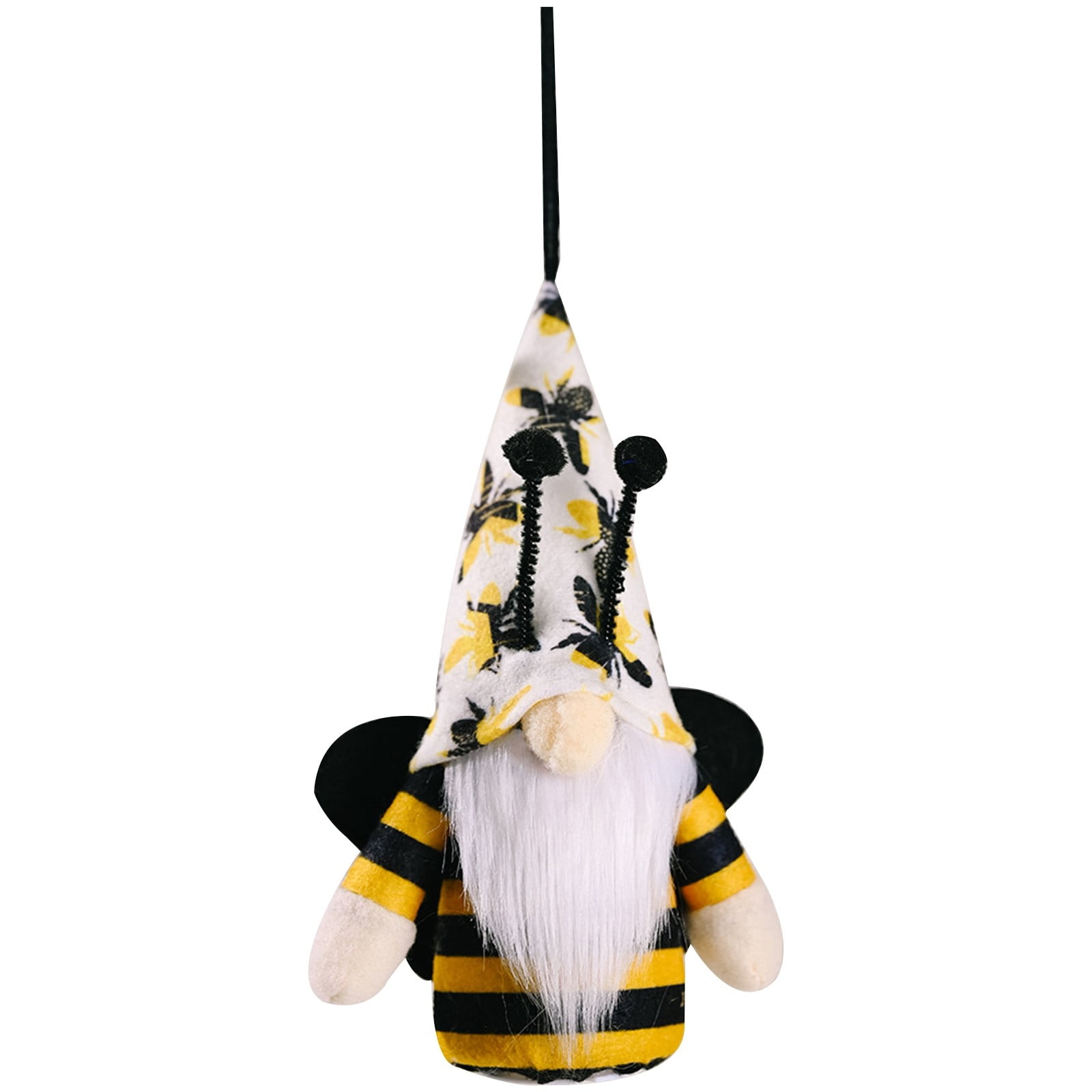 Promotion! Hanging Planters Yellow Bee Festival Dwarf Plush Decoration ...
