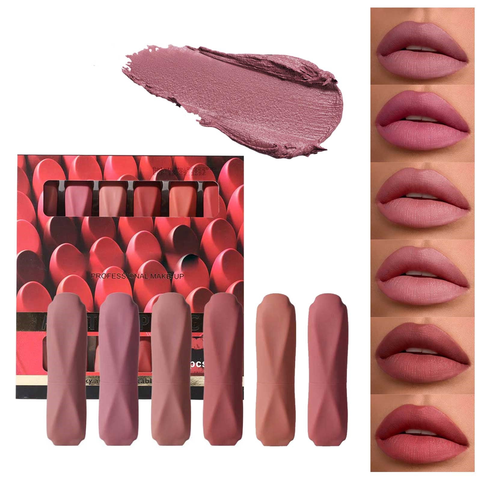 🌸Promotion Sale! 12Pcs Lipstick Mini Lipstick Set for Women Long ...