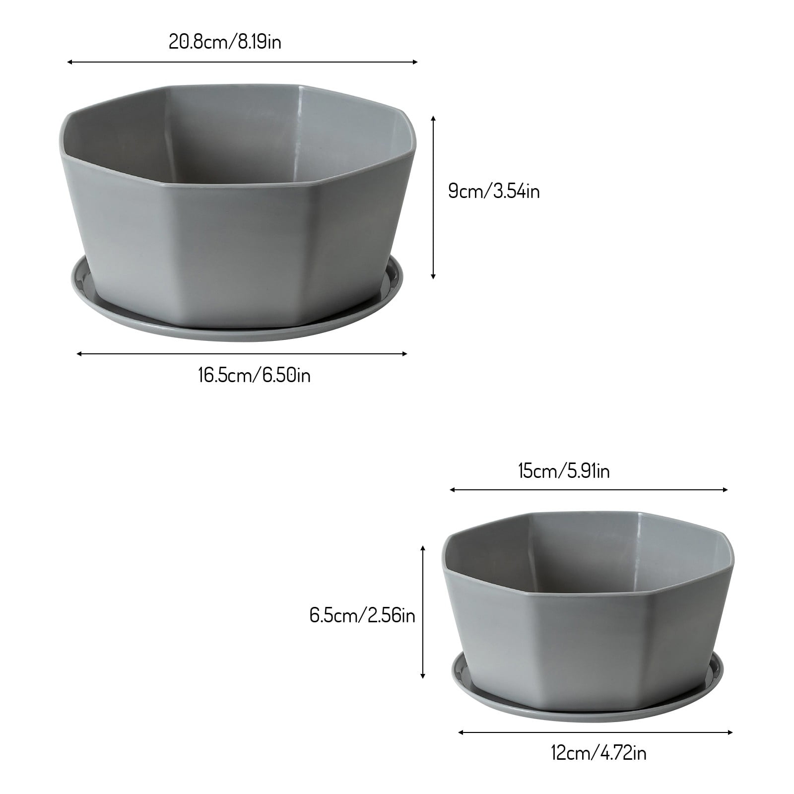 Promotion Sale! Horticultural Water Basin Plastic Plant Pots for Plants ...