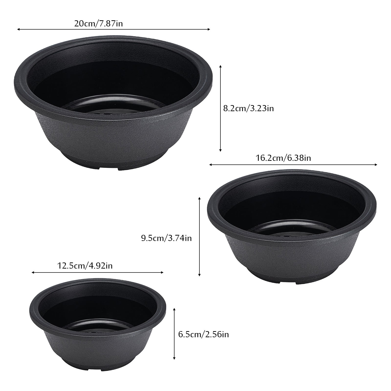 Promotion Sale! Horticultural Water Basin Plastic Pots for Plants with ...