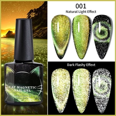 Vhccirt Cat Eye Gel Nail Polish Set Galaxy Cat Eye Gel Polish Soak Off ...