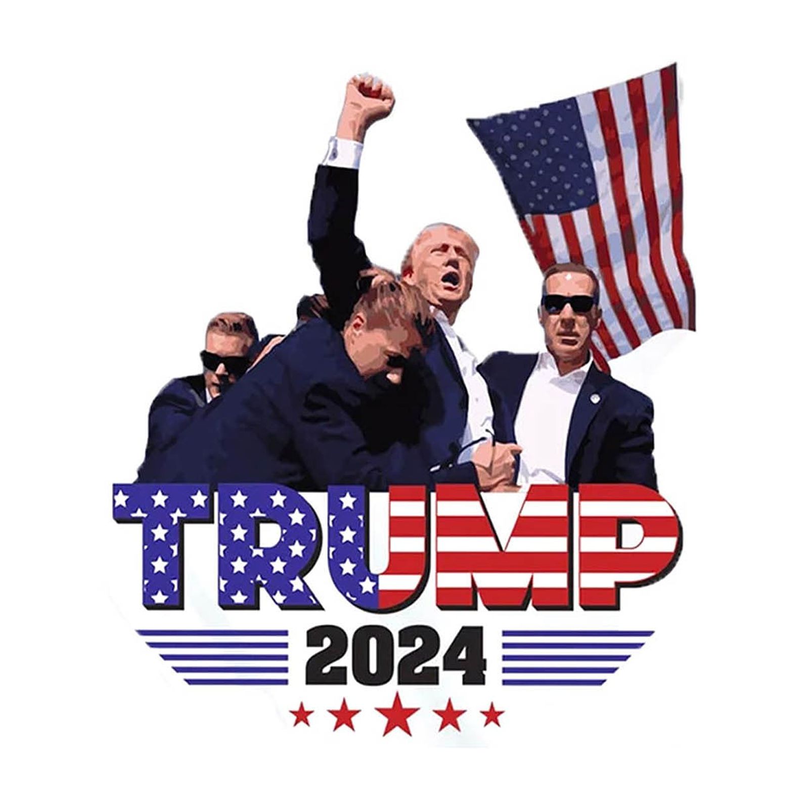 Promotion!TZZ 10 Pack Trump Stickers,Waterproof Stickers,Scrapbook ...