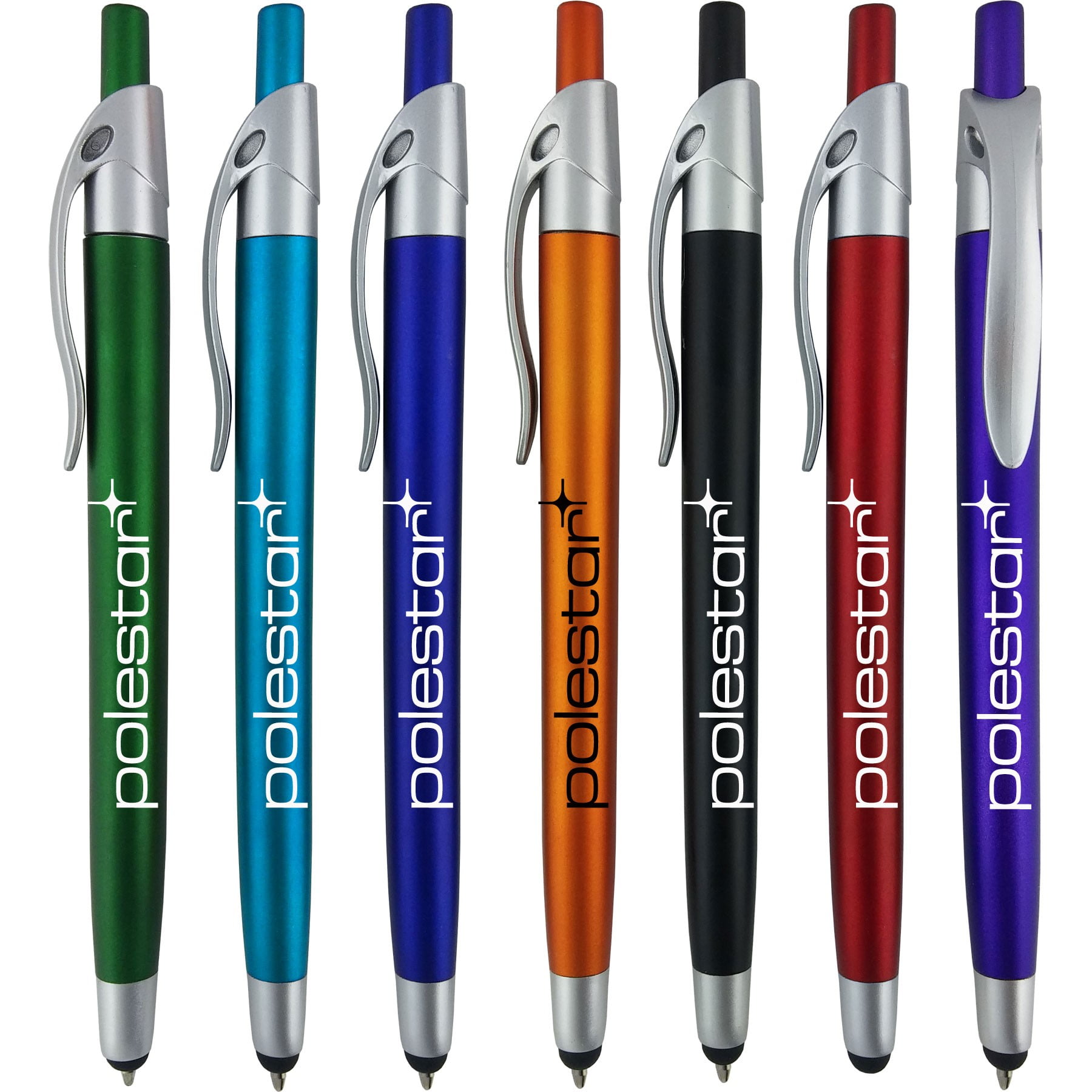 Promotional Benson SM Stylus Metallic click Pen Write Your Company ...